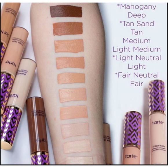 tarte | Makeup | Tarte Shape Tape Contour Concealer 6 Shades Each ...